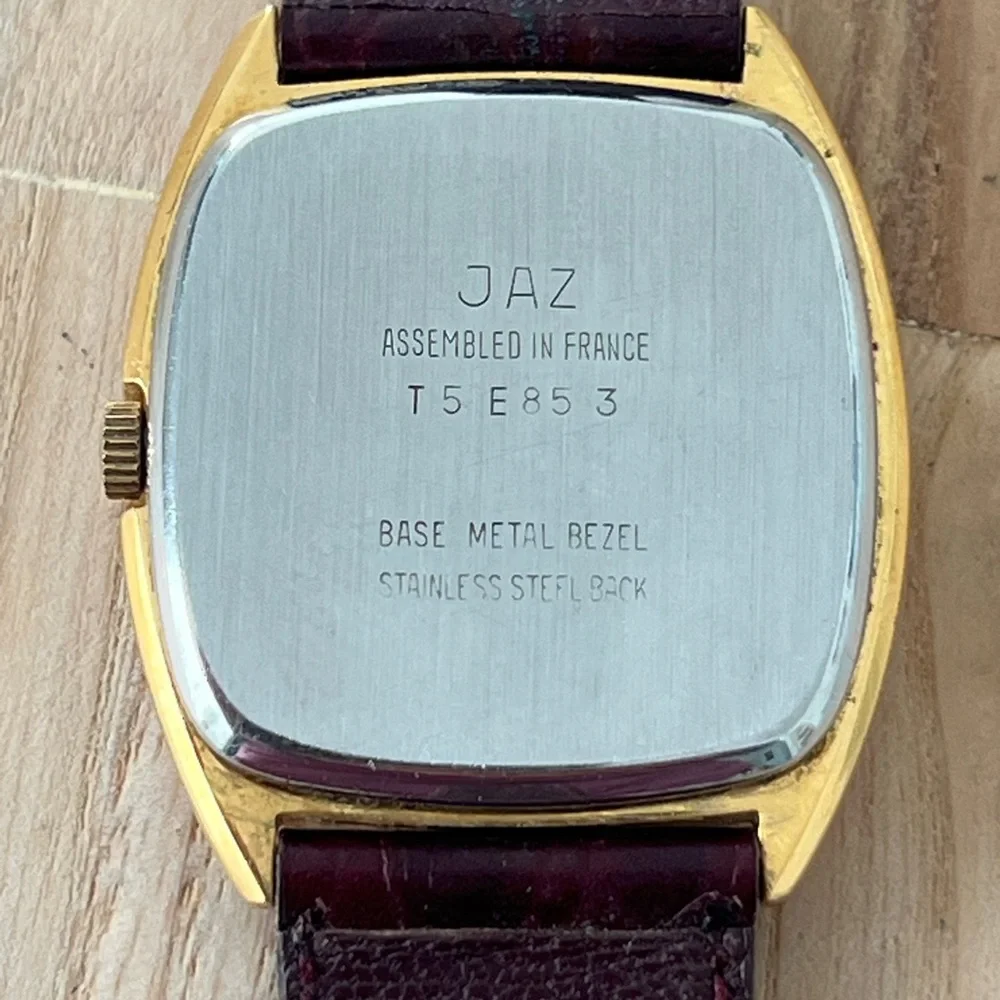 Jaz Paris | Accessories | Jaz Paris Rare Vintage Watch White Dial Gold ...